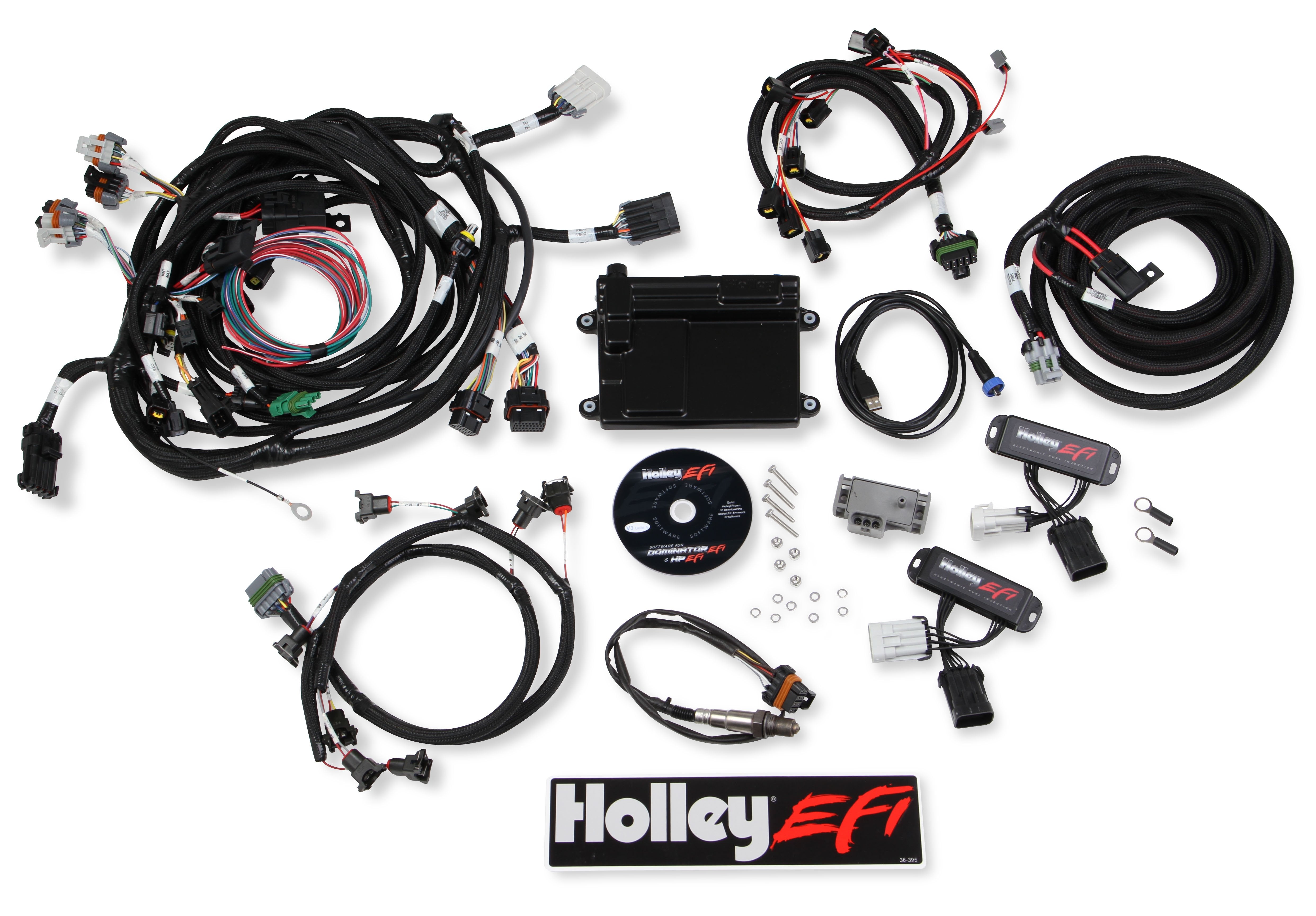 Complete 99-04 4 Valve Ford Modular Engine Plug and Play Kit - Jetroni ...