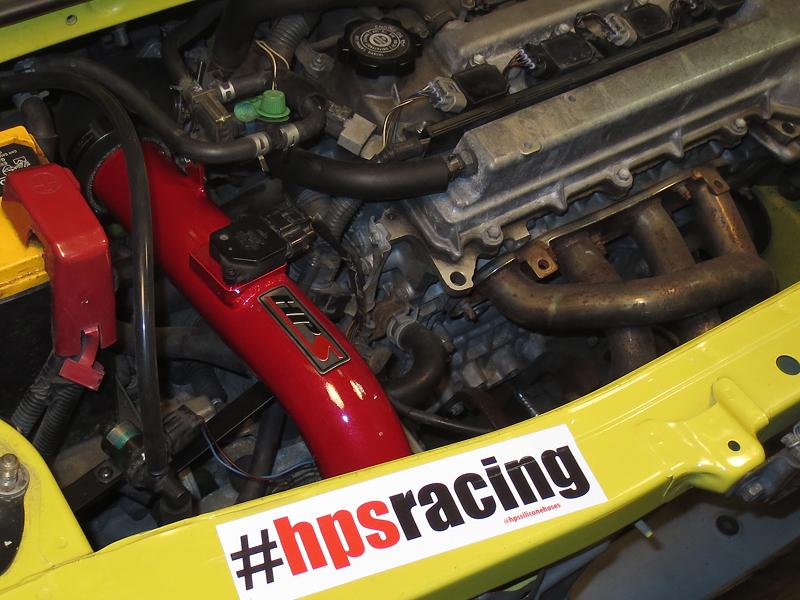 HPS Shortram Air Intake Kit 2000-2005 Toyota MR2 Spyder 1.8L, Red ...
