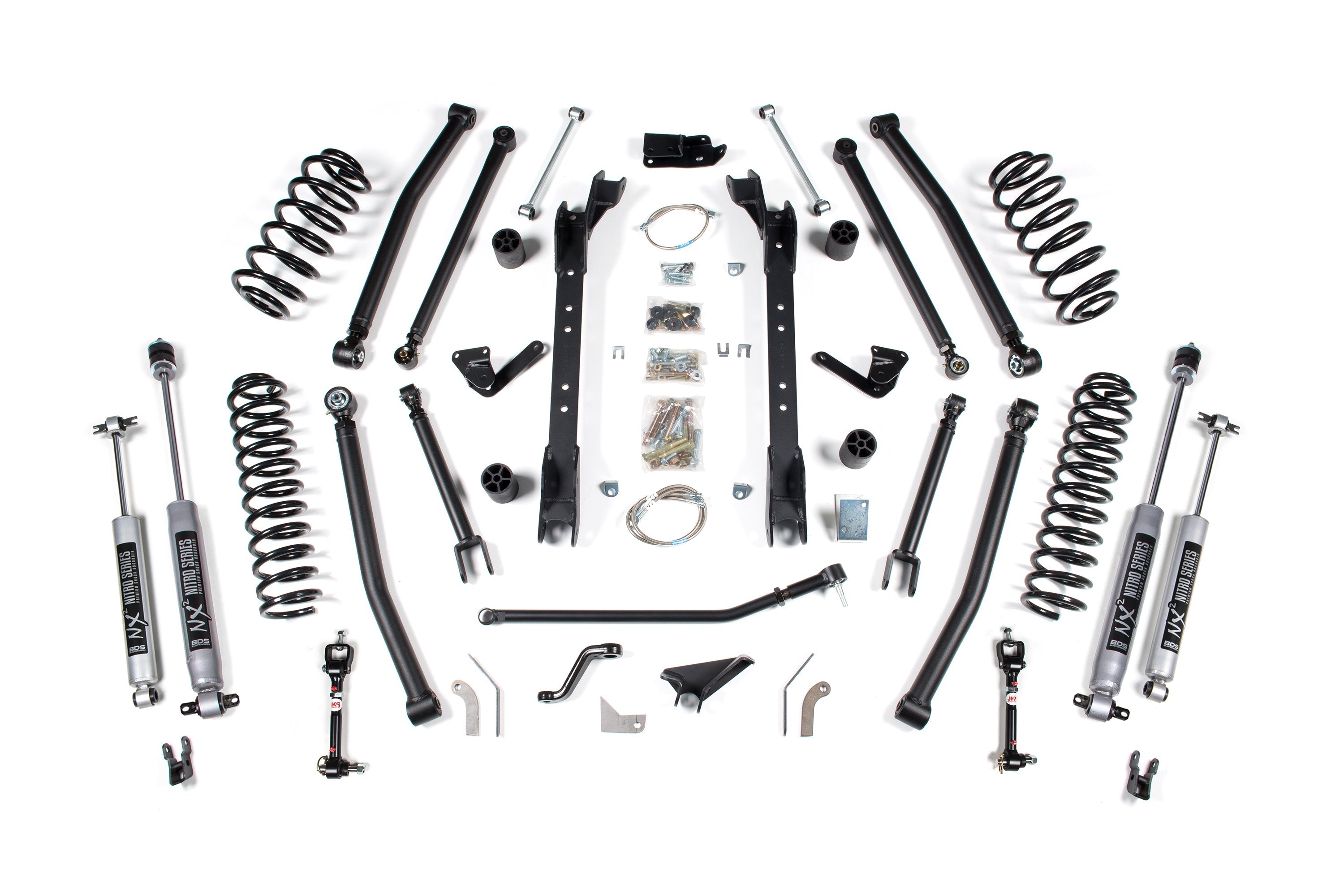 4.5 Inch Lift Kit - Long Arm Conversion | Jeep Wrangler TJ (97-06 ...