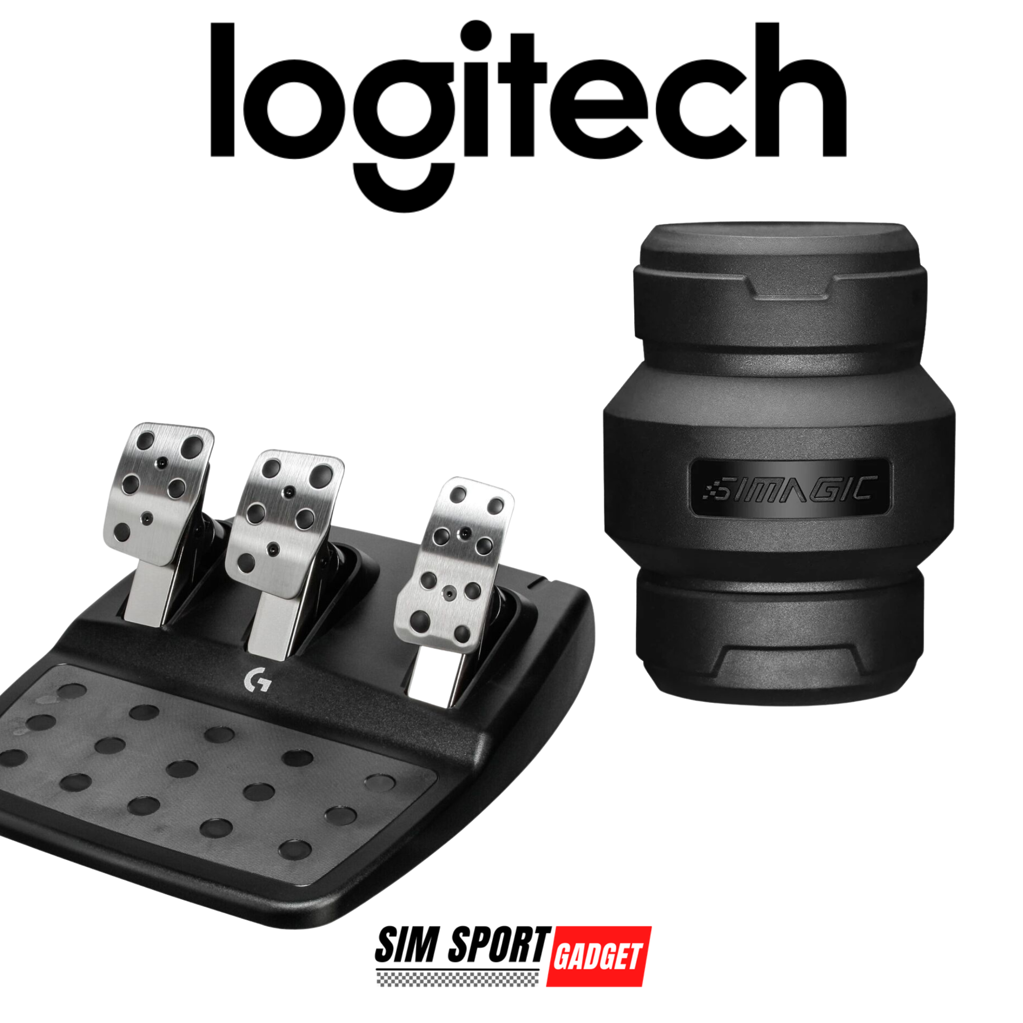 Logitech G923 Pedal Simagic P-HPR NEO Mount – Fortune Hunterz Motorsports