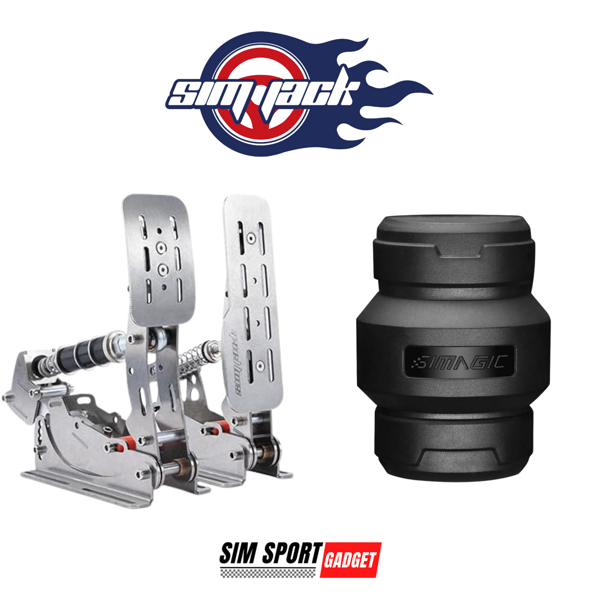 SimJack Pro Pedal Simagic P-HPR NEO Mount – Fortune Hunterz Motorsports