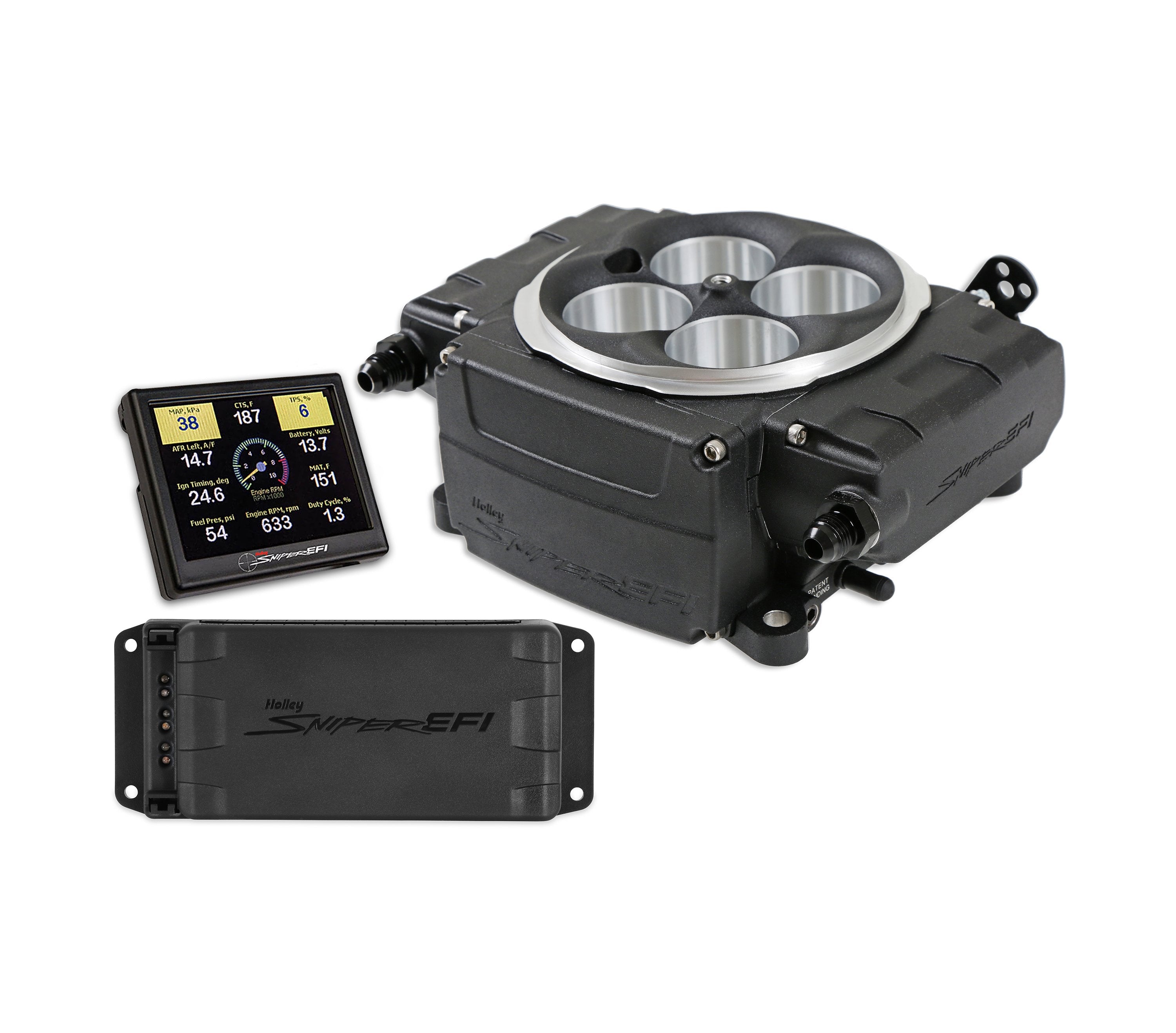 2 EFI - Black - Base Kit - With PDM - 3.5 in. Handheld – Fortune ...