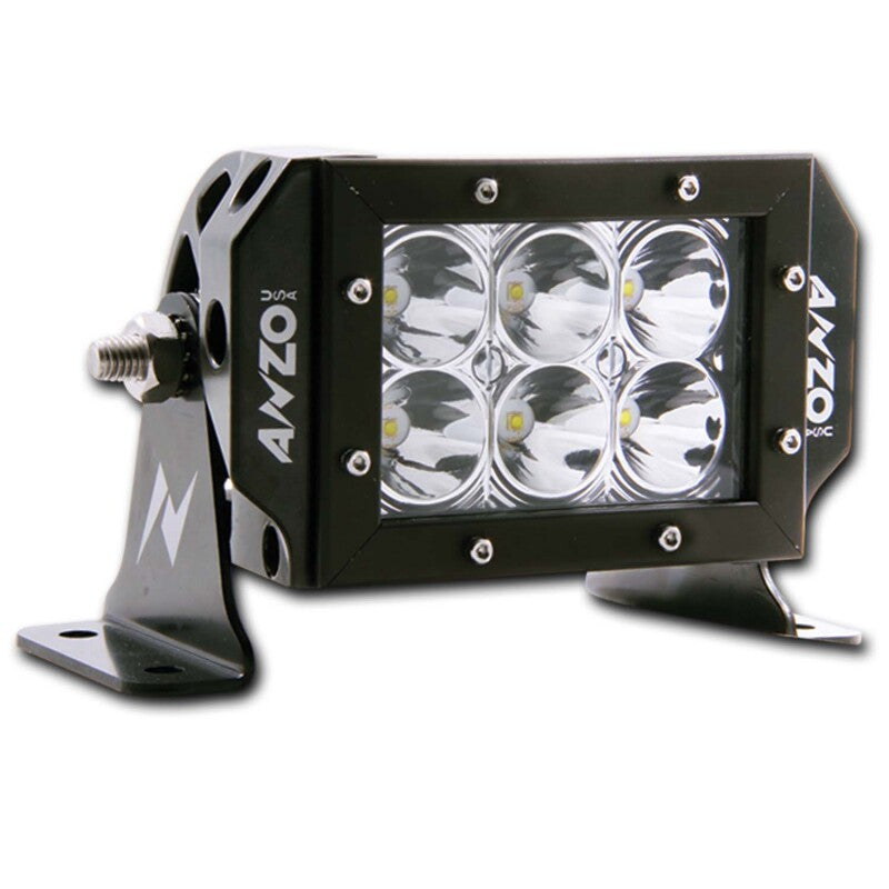 ANZO Rugged Off Road Light 6in 3W High Intensity LED (Spot) 881025 ...