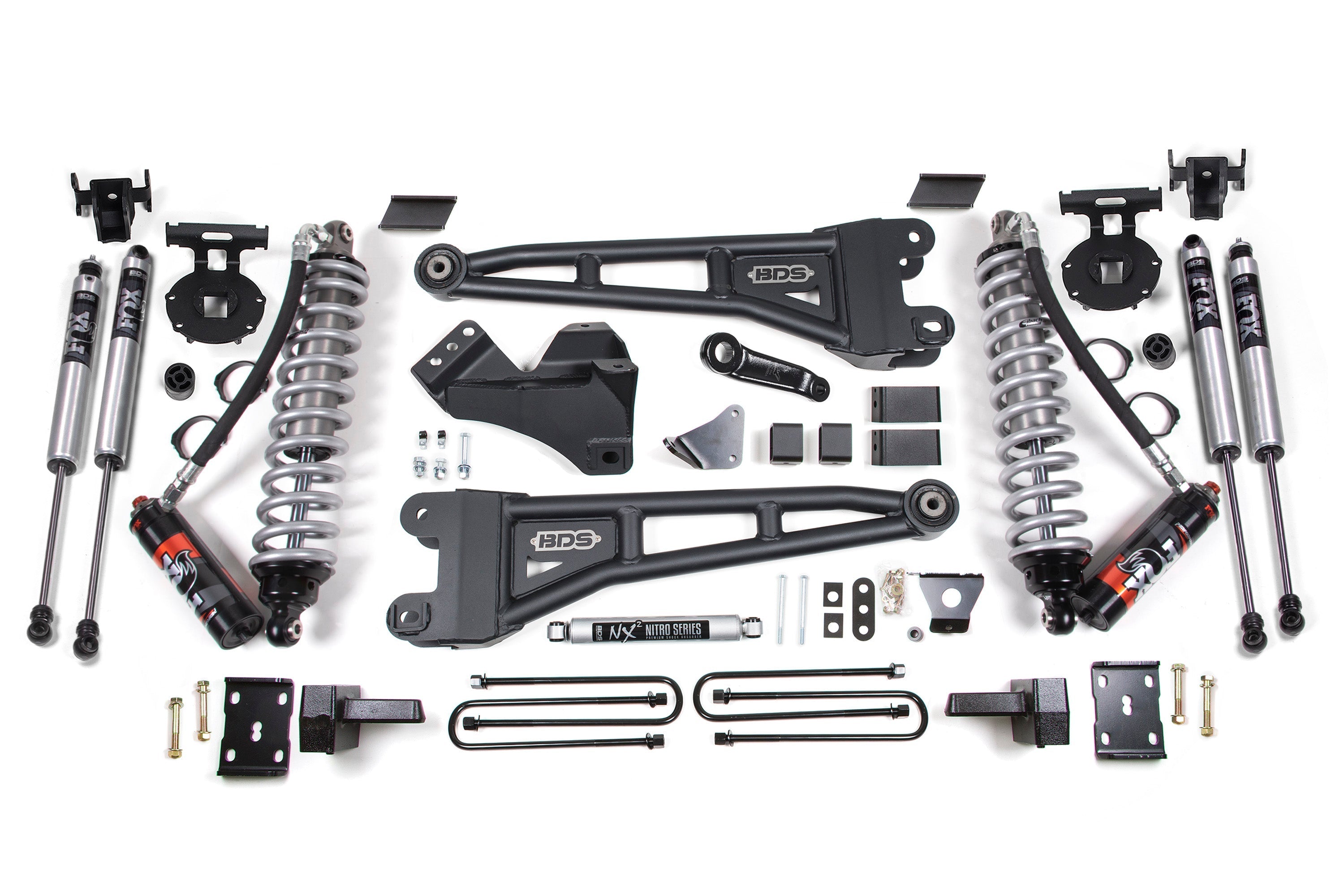 6 Inch Lift Kit w/ Radius Arm | FOX 2.5 Performance Elite Coil-Over Co ...