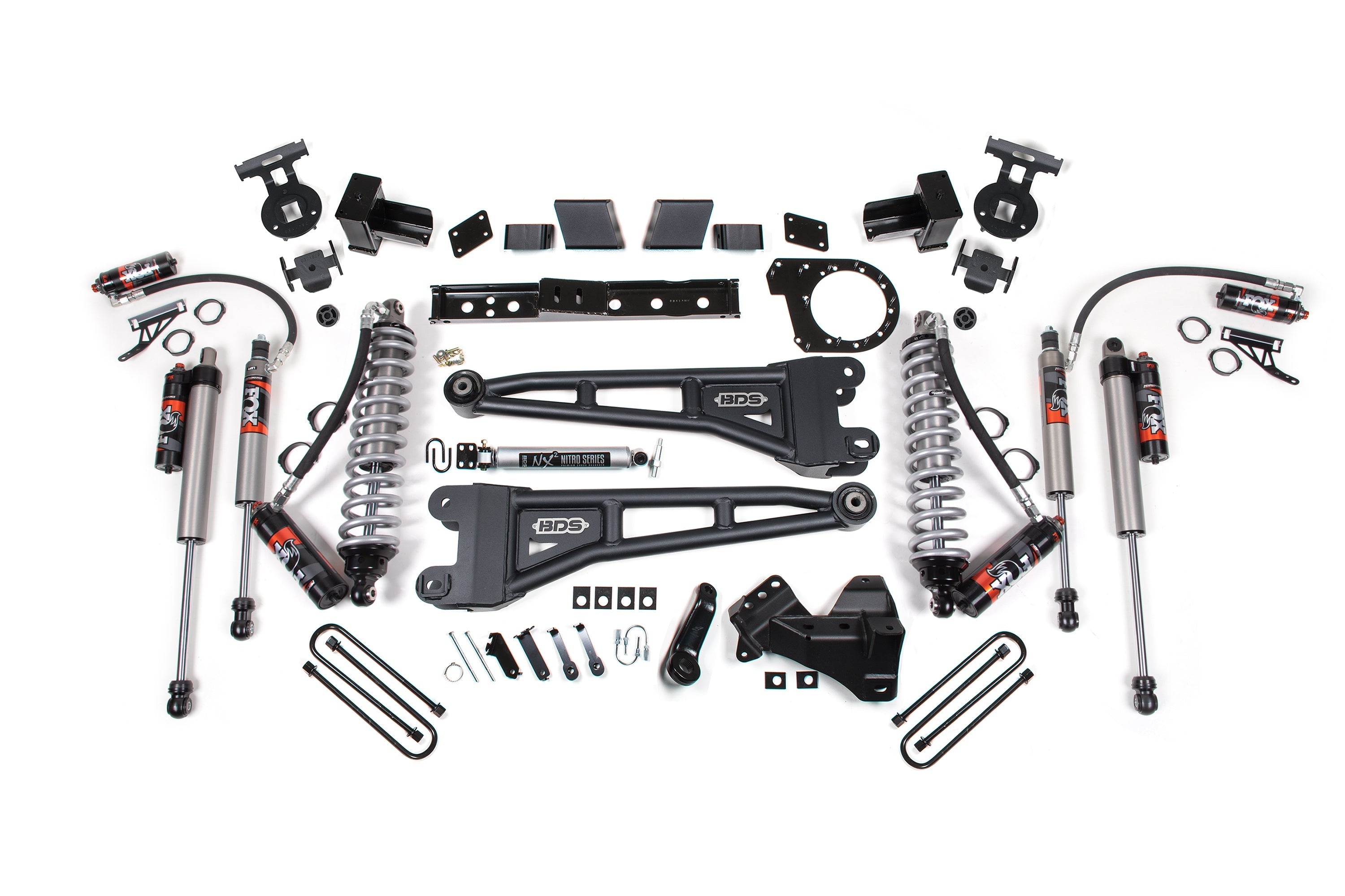 6 Inch Lift Kit w/ Radius Arm | FOX 2.5 Performance Elite Coil-Over Co ...
