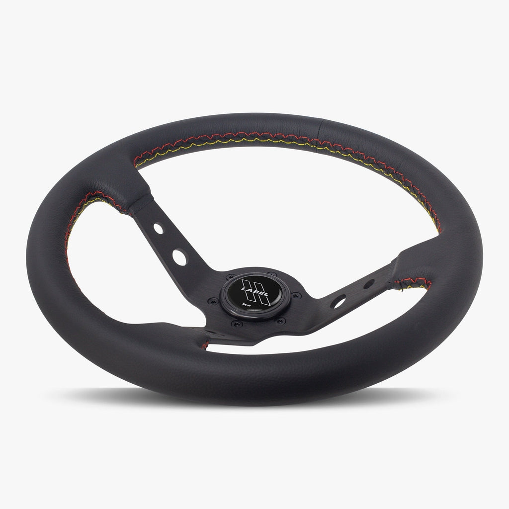 The Daytona | Black Leather | Black Spoke | Euro Stitch – Fortune ...