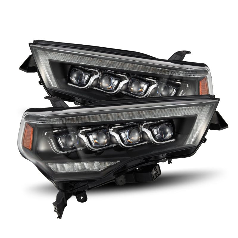 AlphaRex 14-22 Toyota 4Runner (2021 Req. Conv) NOVA LED Proj HL Blk w ...